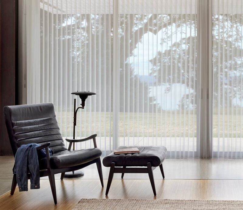 Luminette Privacy Sheers | Vertical Shades for Doors in Fort Myers